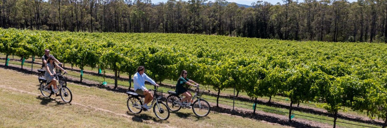 Explore the Hunter Valley on two wheels - Hunter Valley Wine Country ...