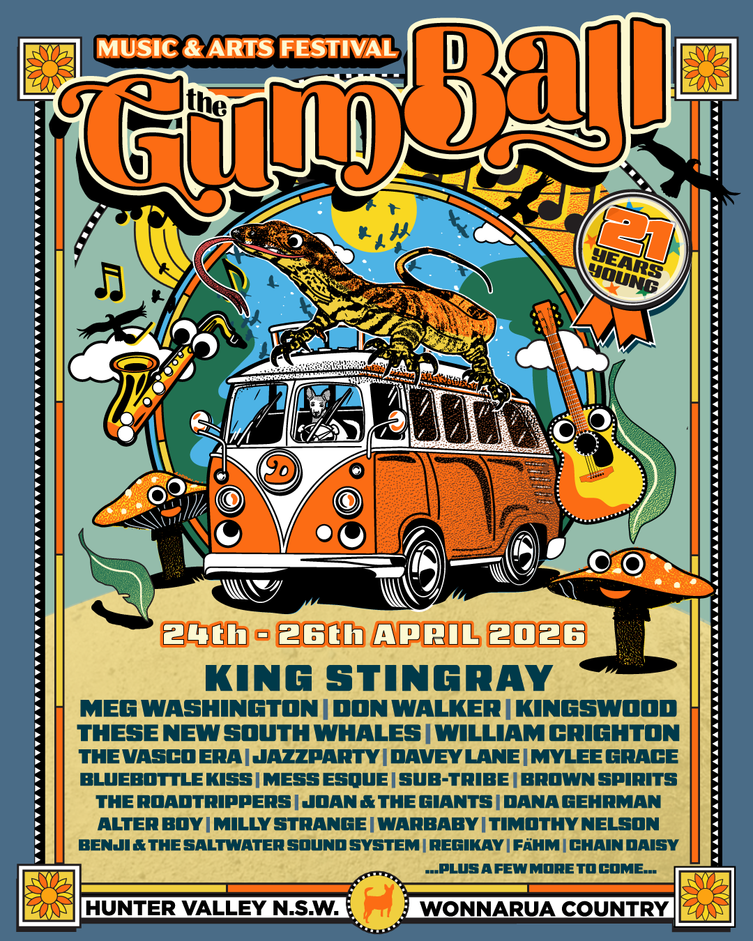 Hunter Valley Wine Country - Concerts & Festivals - The Gum Ball Music ...